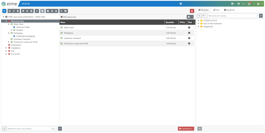 EIME - LCA and Eco-design Software - Bureau Veritas CODDE